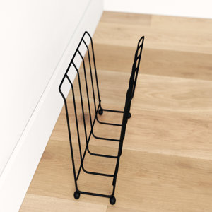 Ebern Designs Sarjaha Wire Magazine Rack & Reviews | Wayfair