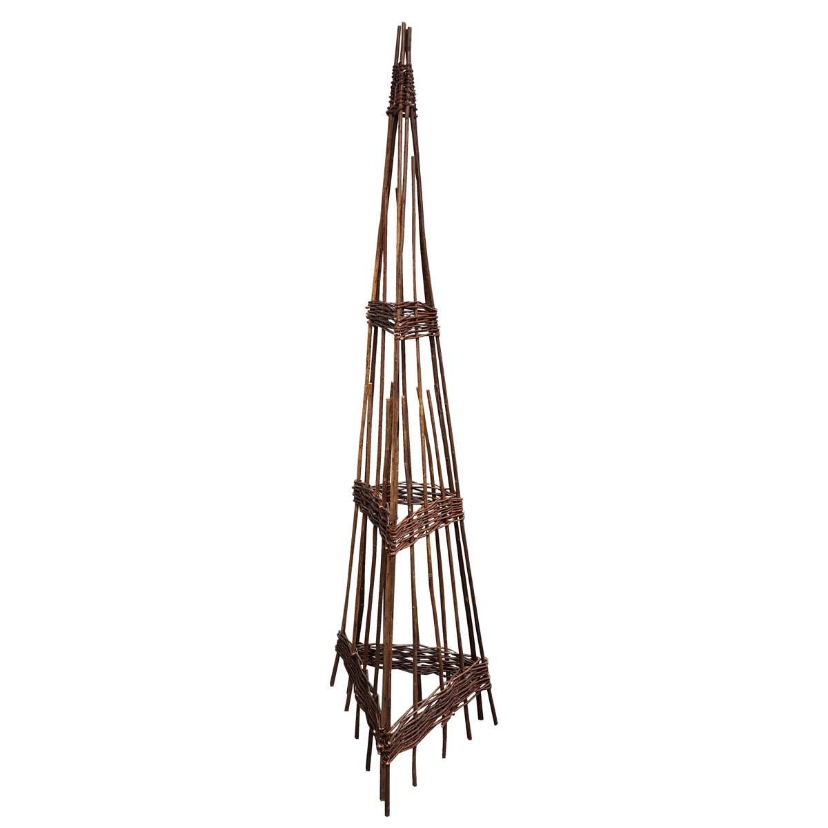 MGP 72" H x 17" W Wood Obelisk Trellis & Reviews | Wayfair