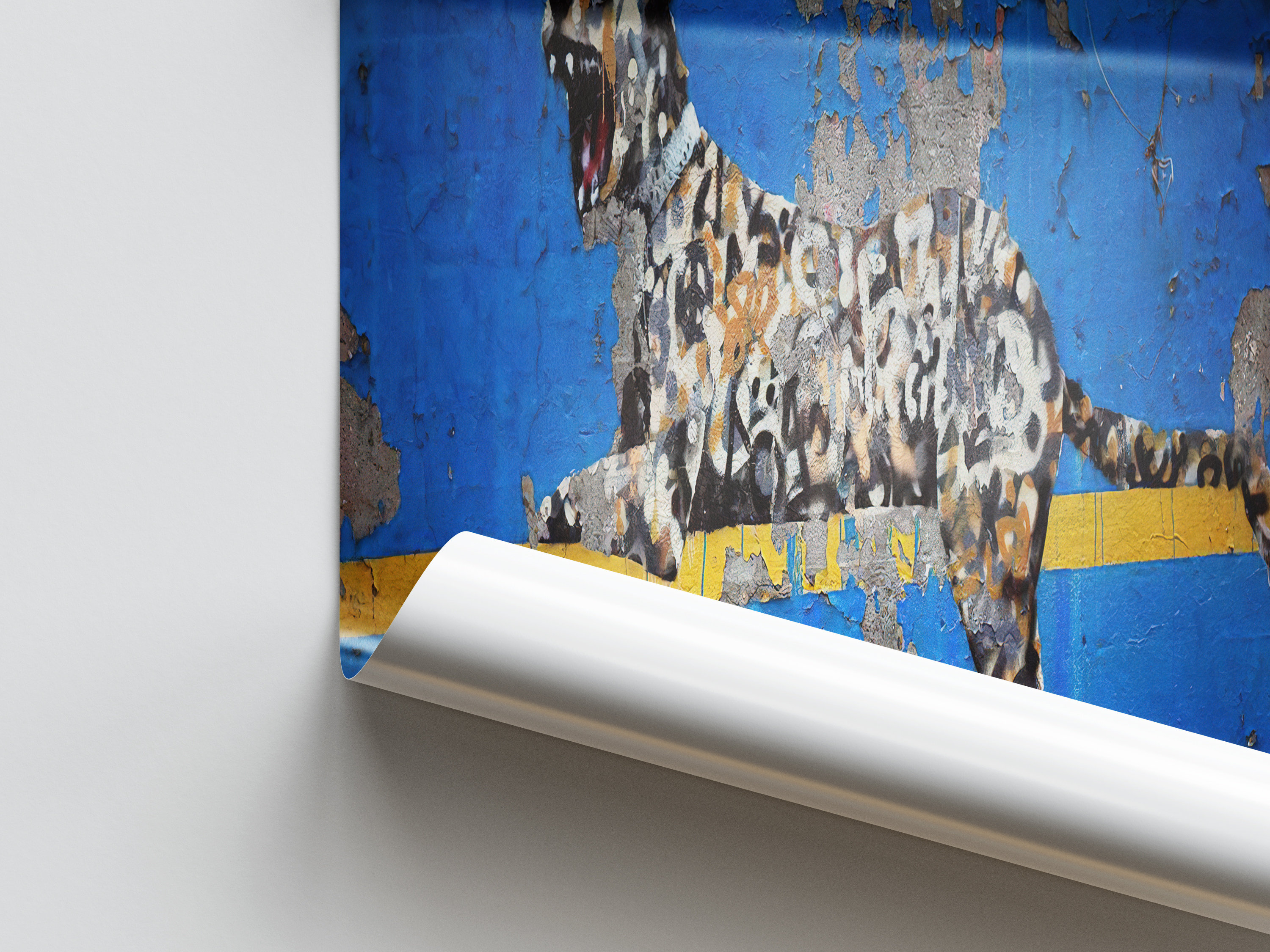 kayra export Banksy Leopard Wall Art, Banksy Leopard Canvas Art, Street ...