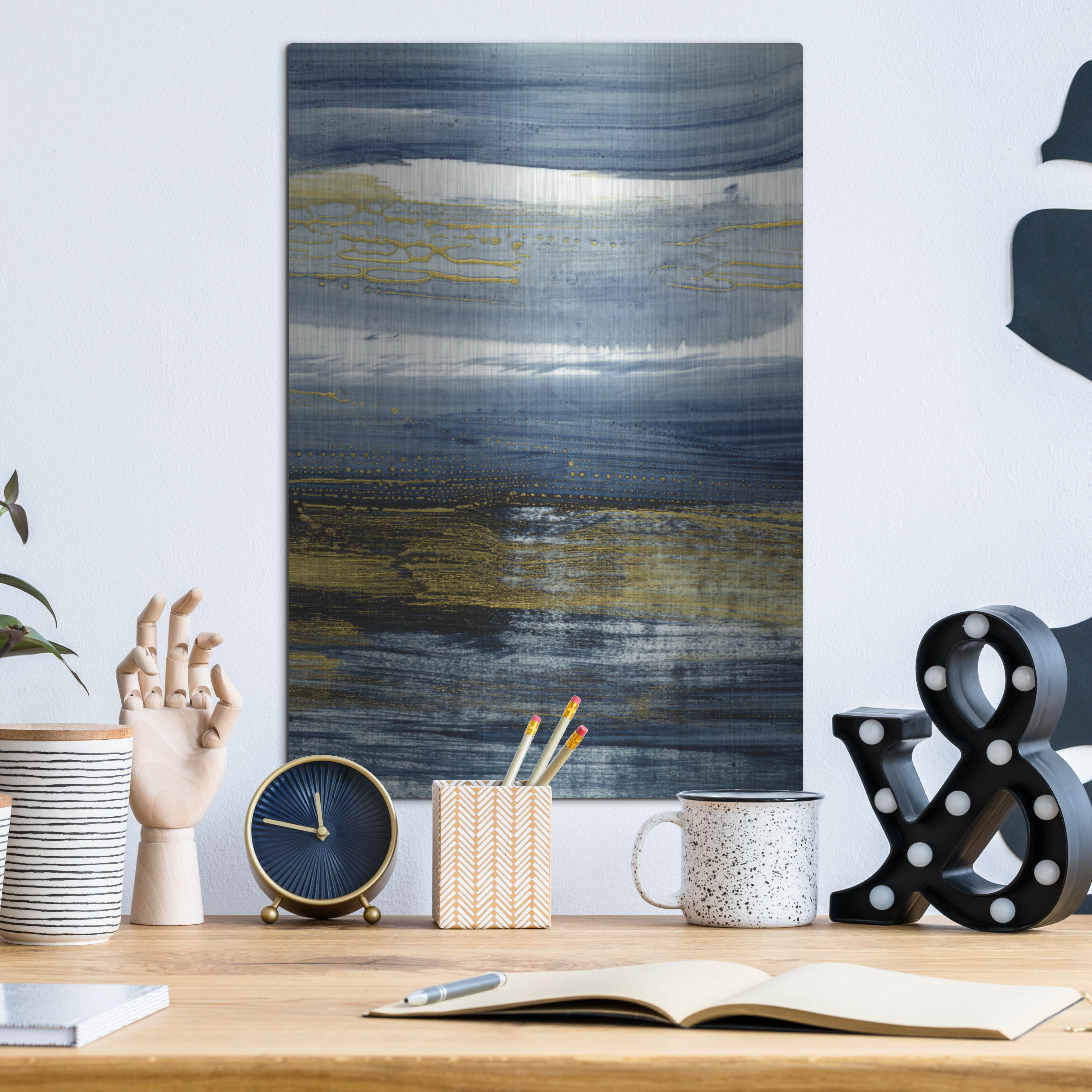 Wrought Studio™ Wrought Studio 'Current Mood 2' by Ethan Harper Metal ...