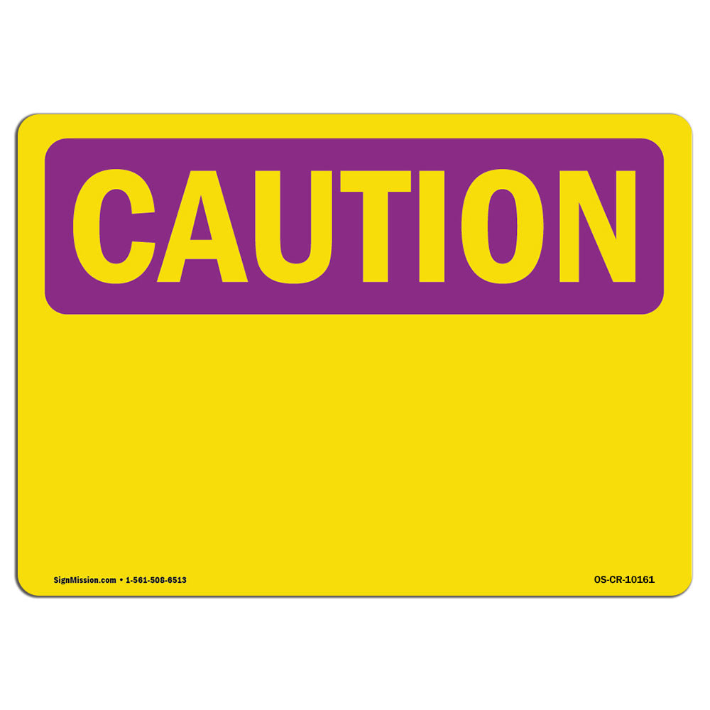 SignMission Caution Write-on Sign | Wayfair