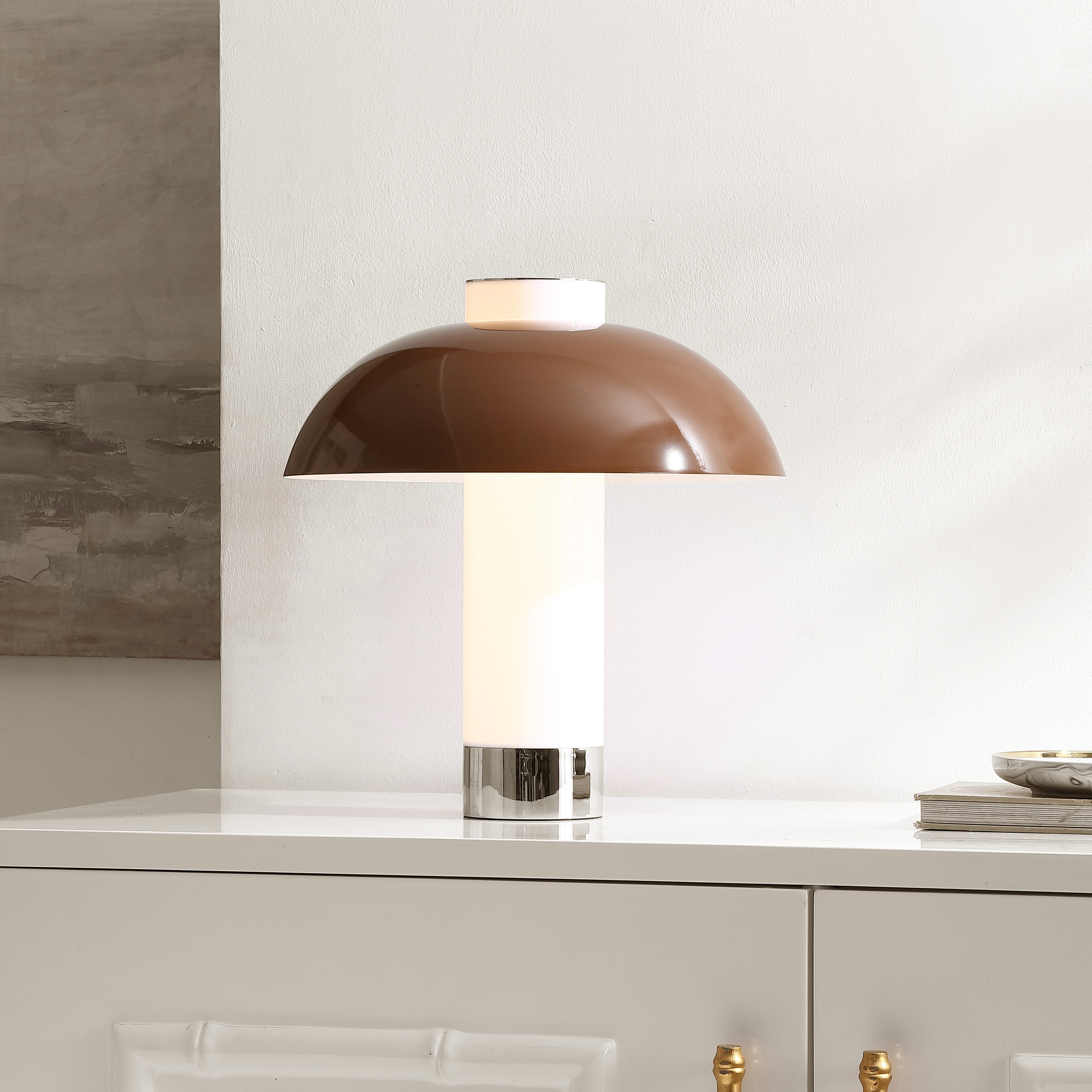 Corrigan Studio Trion 15" Metal/Acrylic Table Lamp - Wayfair Canada