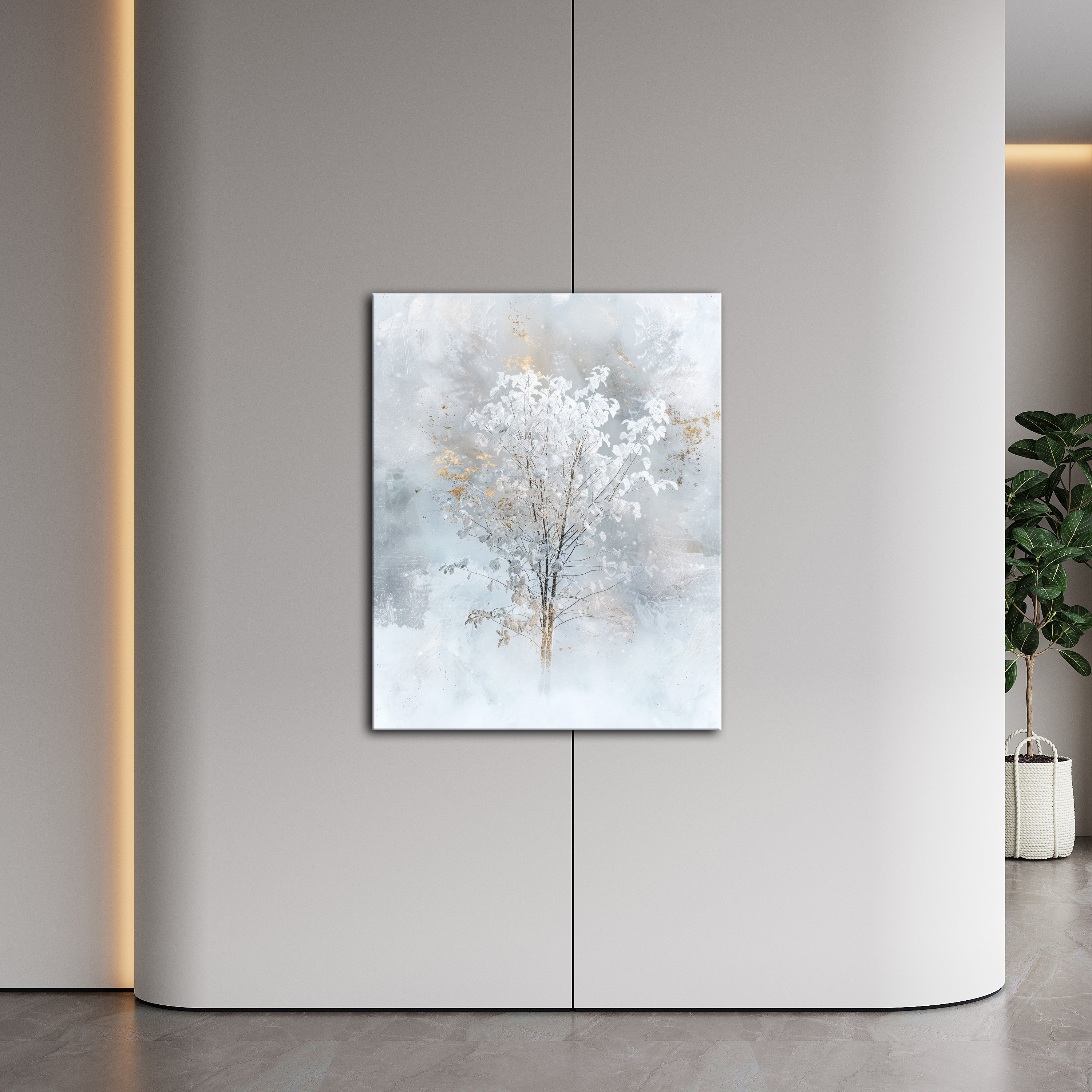 Winston Porter Silver Branches Frost - bound? (customizable) by Genie's ...