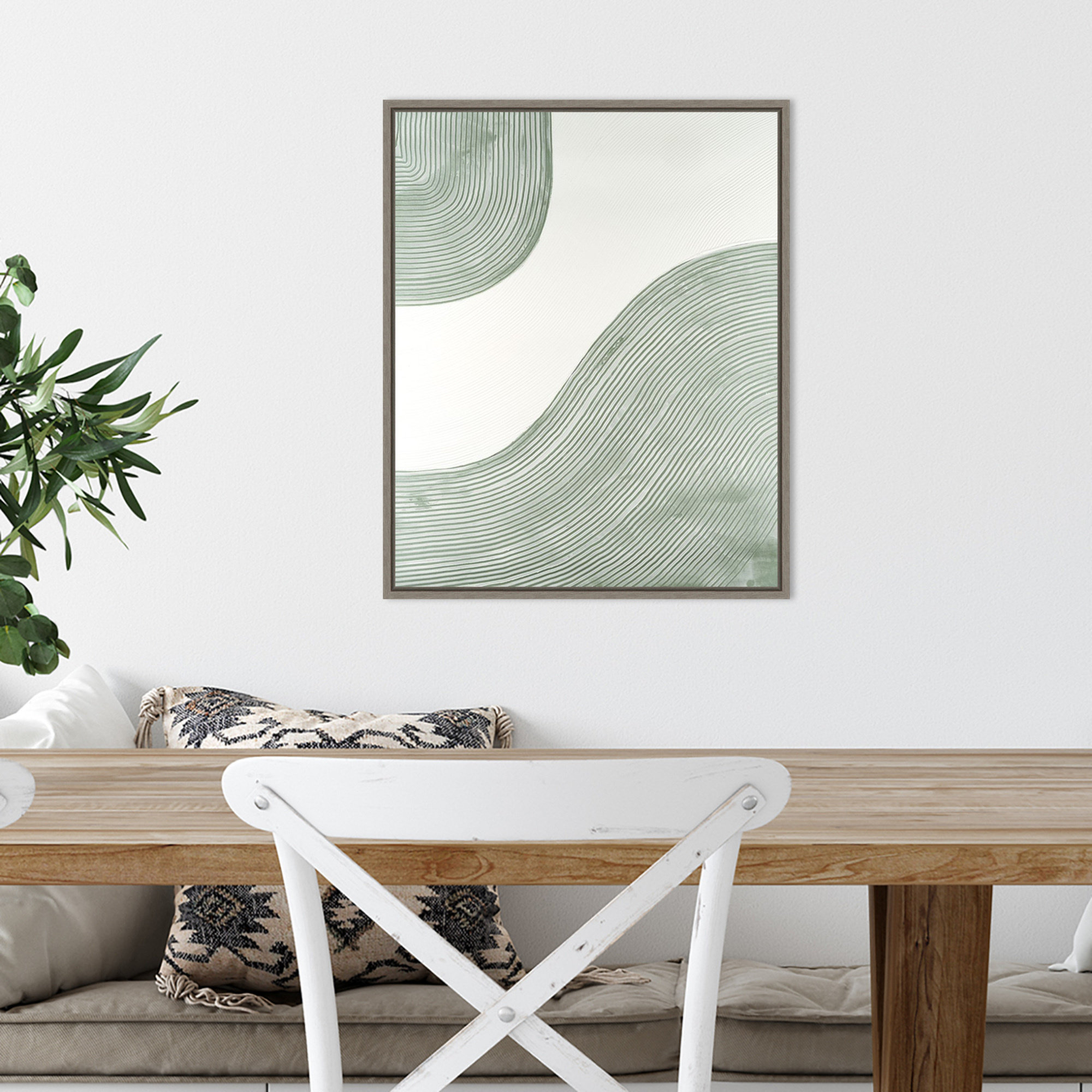 Ivy Bronx Flanning Get Going I Framed On Canvas by Vanna Lam Print ...