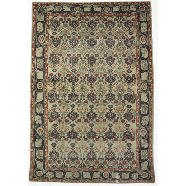 Home and Rugs One-of-a-Kind 6'9" X 9'9" Area Rug in Beige/Green/Brown ...