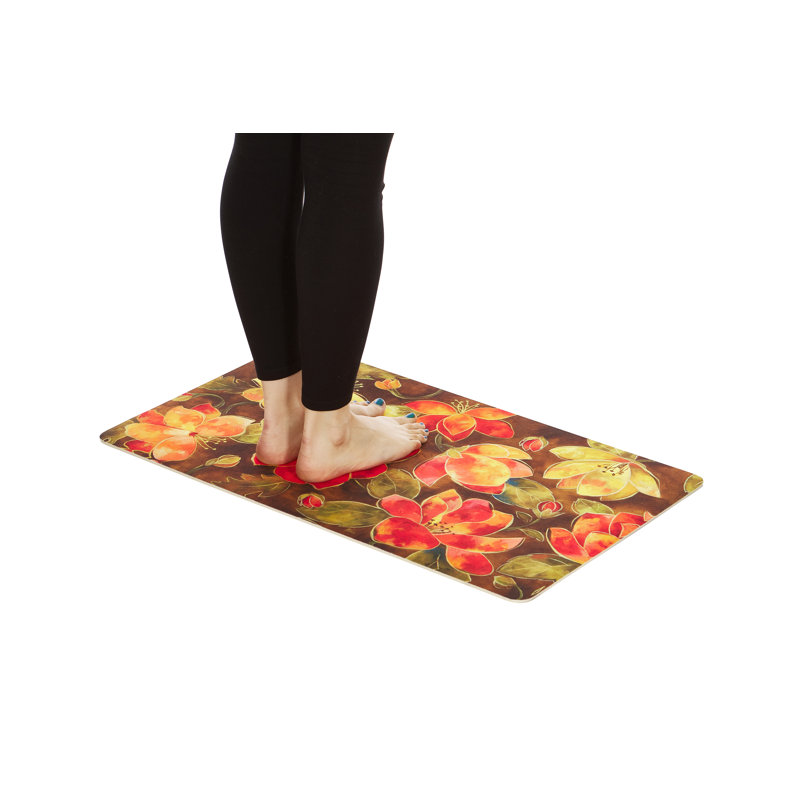 Red Barrel Studio® Jamesport Spring Bloom Premium Anti-Fatigue Mat ...