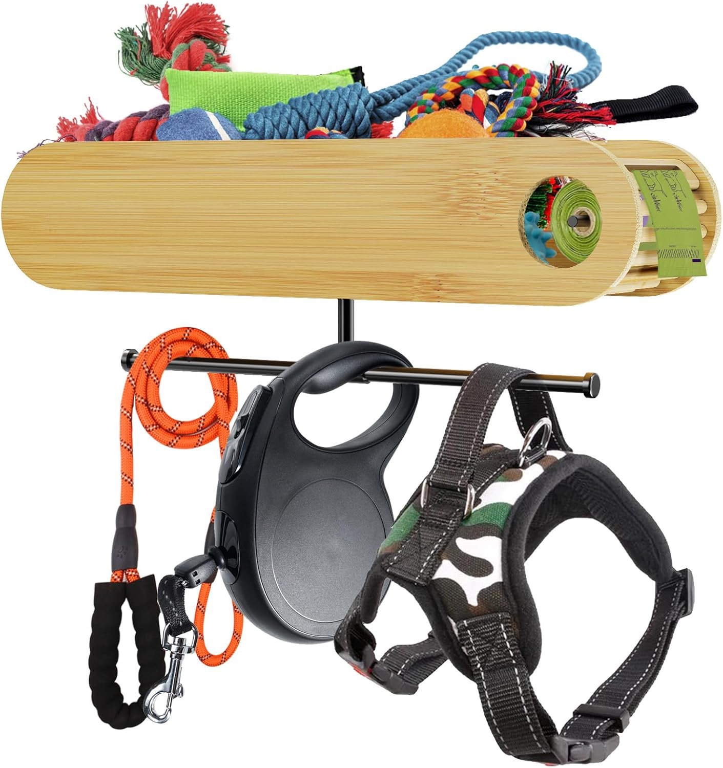 RAPTIZ Dog Leashes Holder For Wall,Dog Leash Hooks For Wall Made From ...