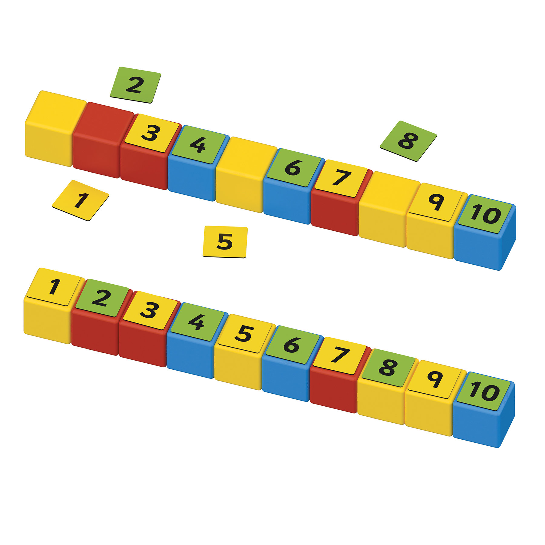 Geomag Magicube Math Building Set, Recycled, 61 Pieces | Wayfair