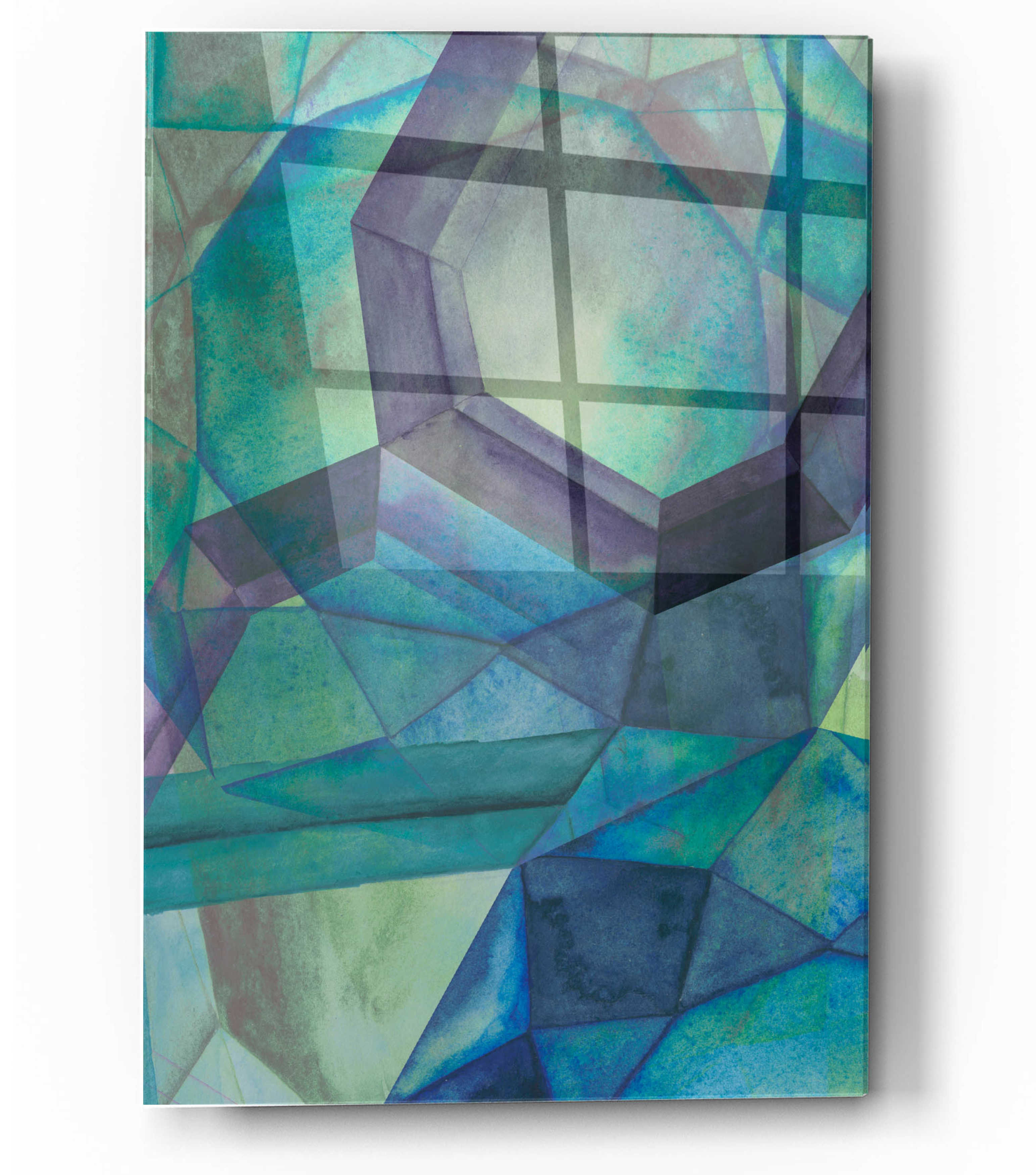 Ivy Bronx "Gemstones III'' By Grace Popp, Acrylic Glass Wall Art | Wayfair