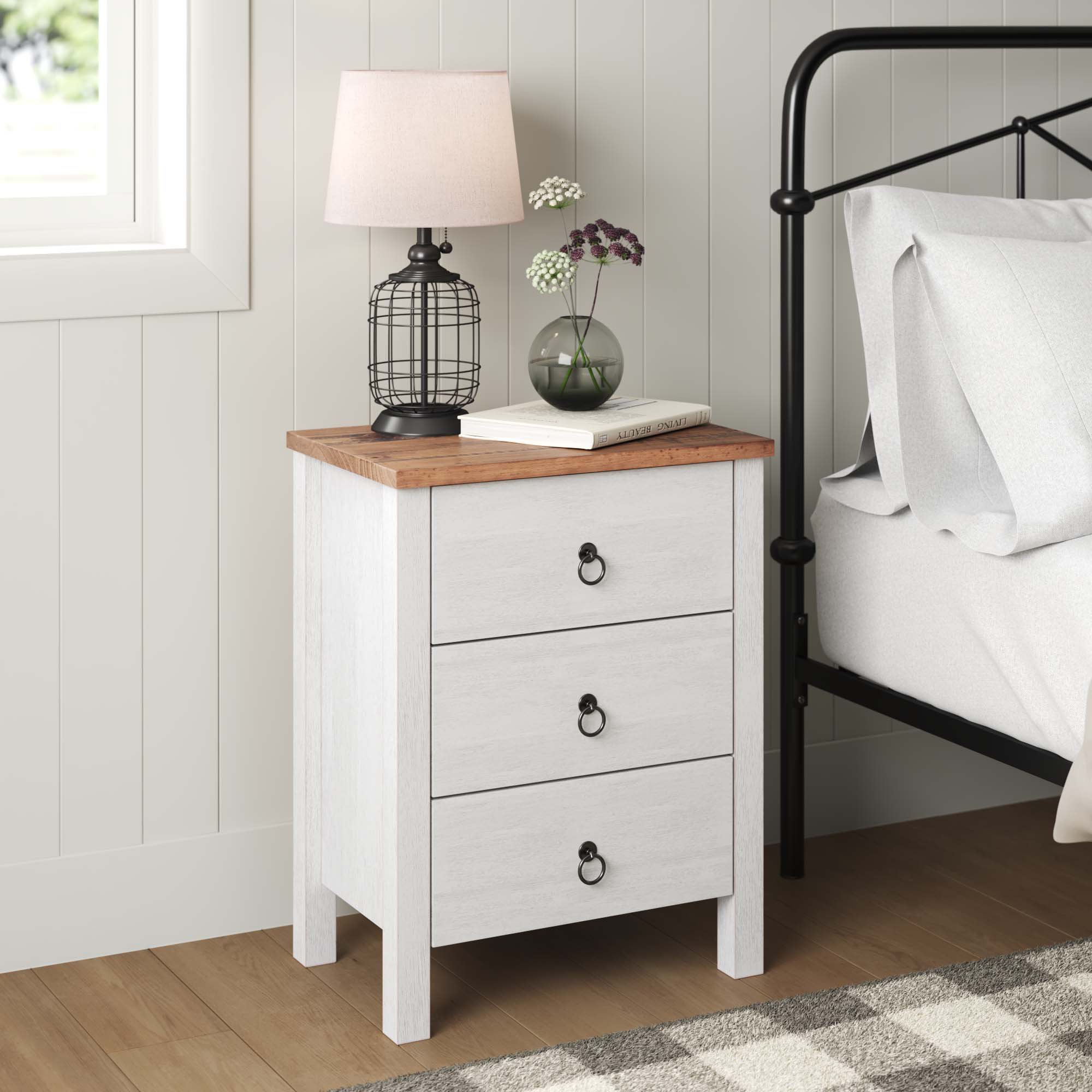 Sand & Stable Seavy 3 - Drawer Dresser & Reviews | Wayfair