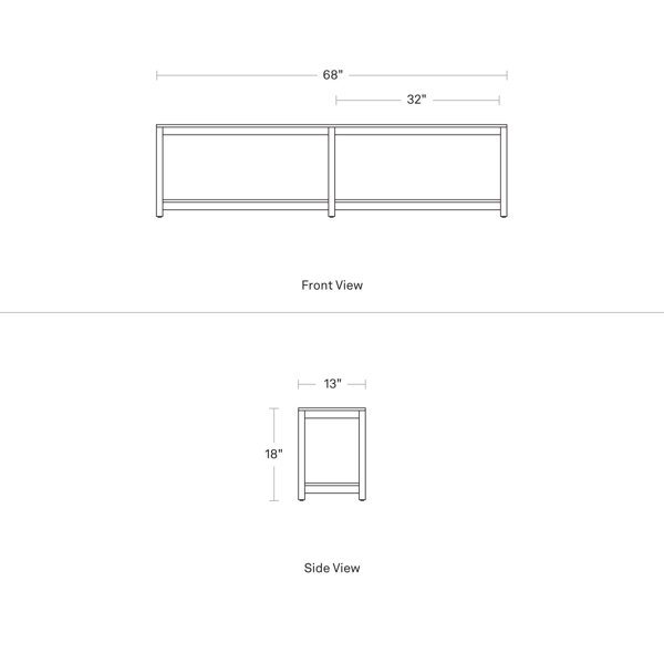 Open Plan Bench | AllModern