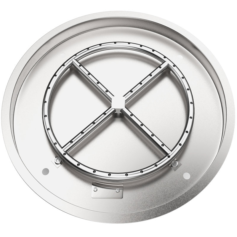 VEVOR 21'' Round Stainless Steel Fire Pit Tool | Wayfair