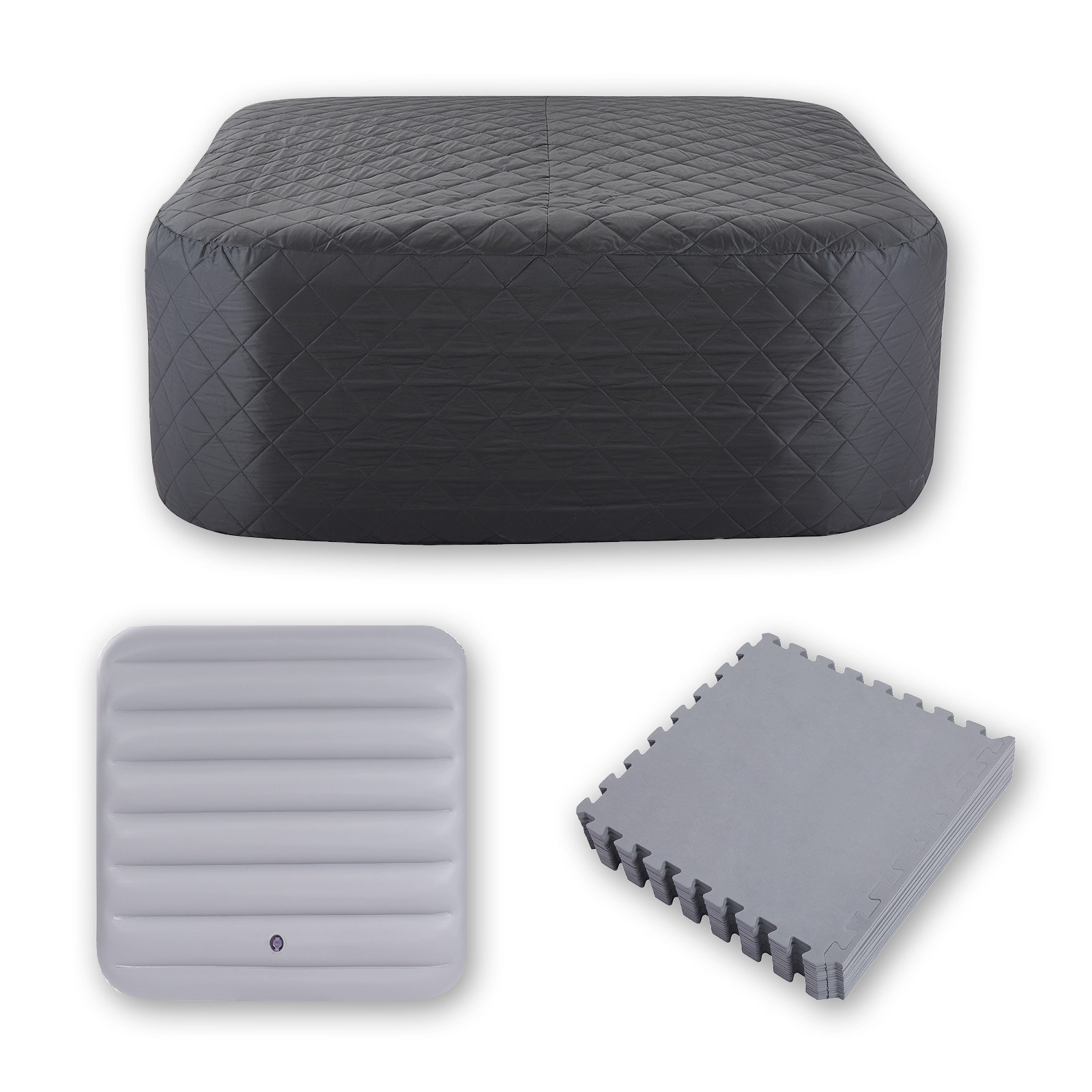 RELXTIME 3-Piece Cec Insulation Set For Inflatable Hot Tub , Suit For ...