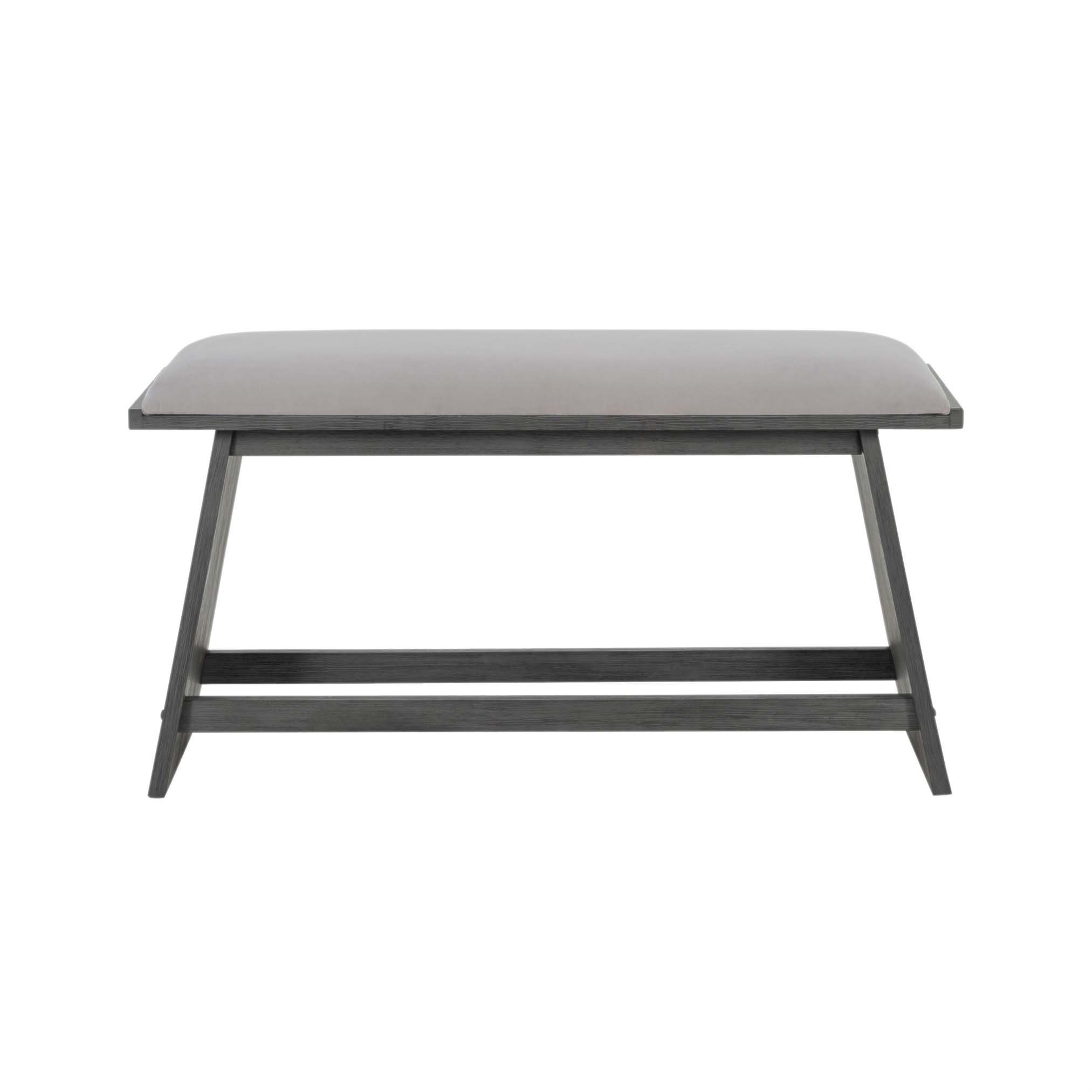 Latitude Run® Jasmine Contemporary Upholstered Bar Bench With Tapered ...