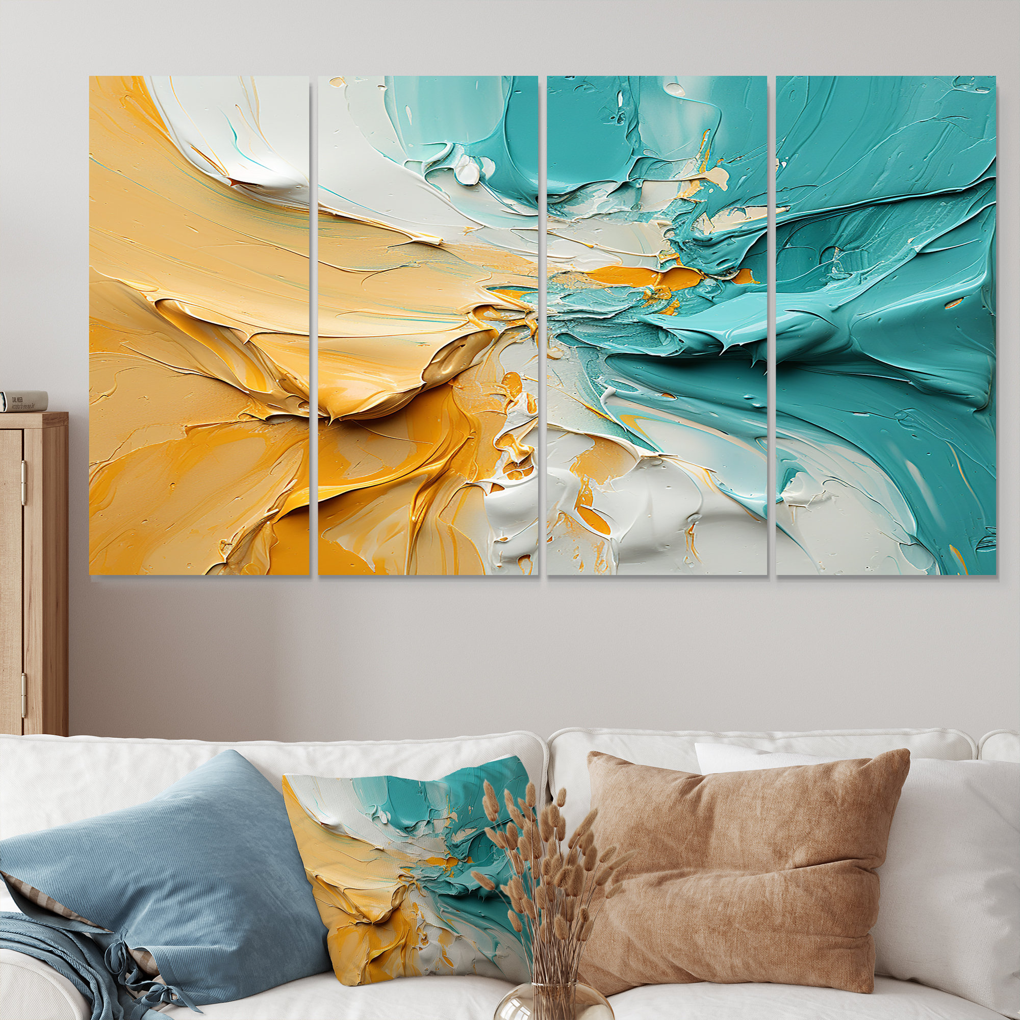 Ivy Bronx Existential Beach Breaking Waves - Beach & Ocean Wall Art ...