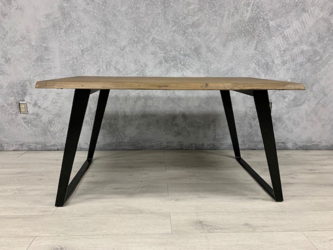 Union Rustic Garlan Acacia Dining Table & Reviews | Wayfair