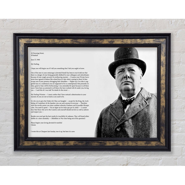 Bright Star Winston Churchill - Single Picture Frame Art Prints ...