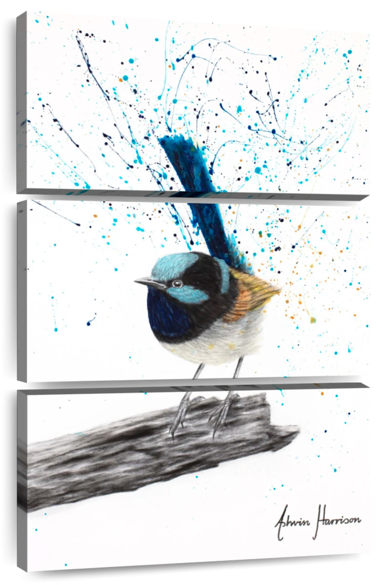 Ebern Designs Brampt Patient Blue Bird | Wayfair