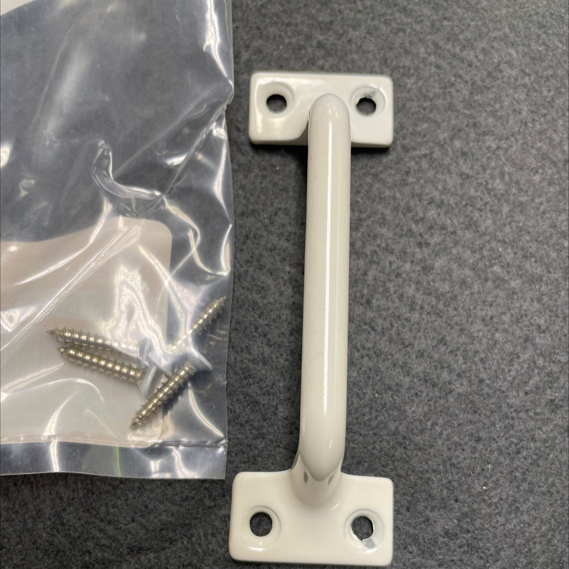 D. Lawless Hardware (5 Pack) White Utility Handle or Sash Pull Front ...