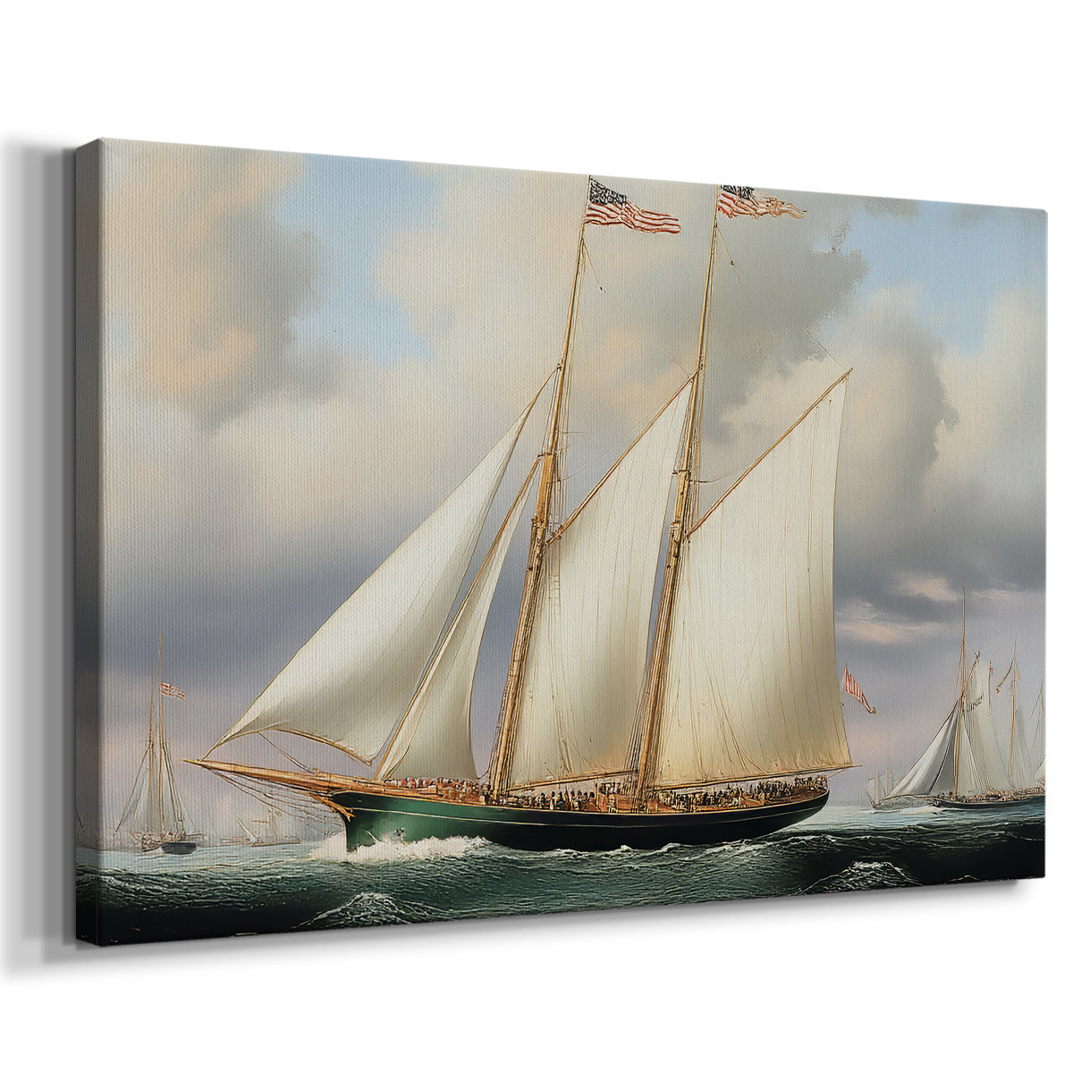 Breakwater Bay Nautical Series-XCIII -Gallery Wrapped Cavas | Wayfair
