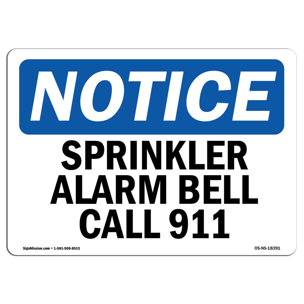 SignMission Sprinkler Alarm Bell Call | Wayfair