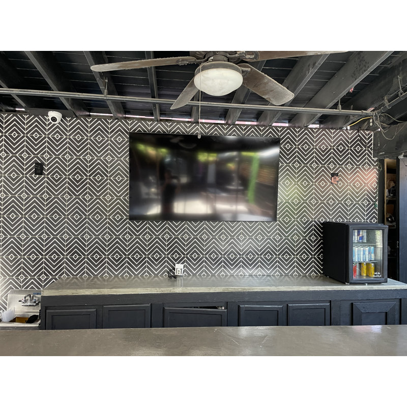 Moroccan Mosaic Amlil 8" x 8" Cement Patterned Wall & Floor Tile ...