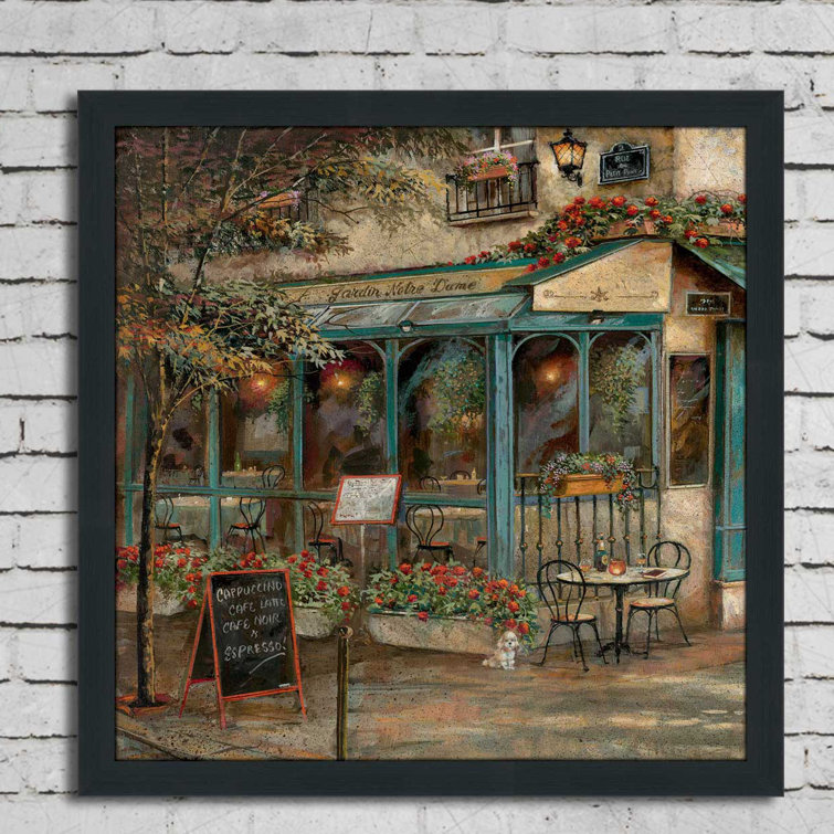 Fleur De Lis Living " Jardin Notre Dame I " by Ruane Manning on Plastic ...