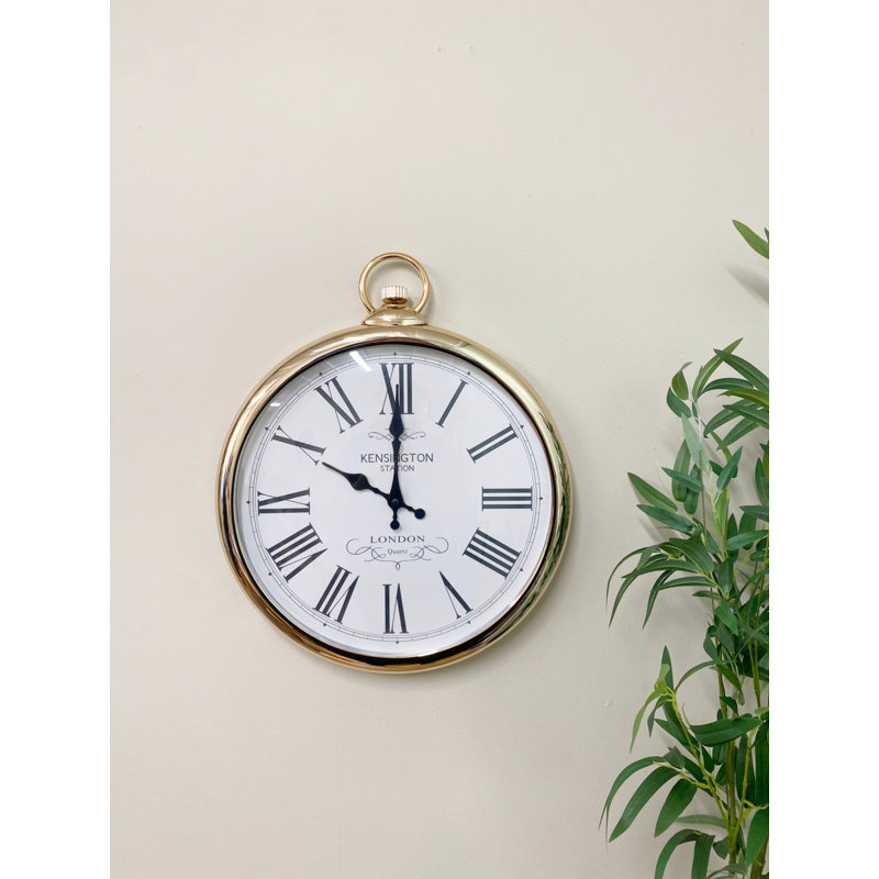 Geko Products Metal Wall Clock | Wayfair.co.uk