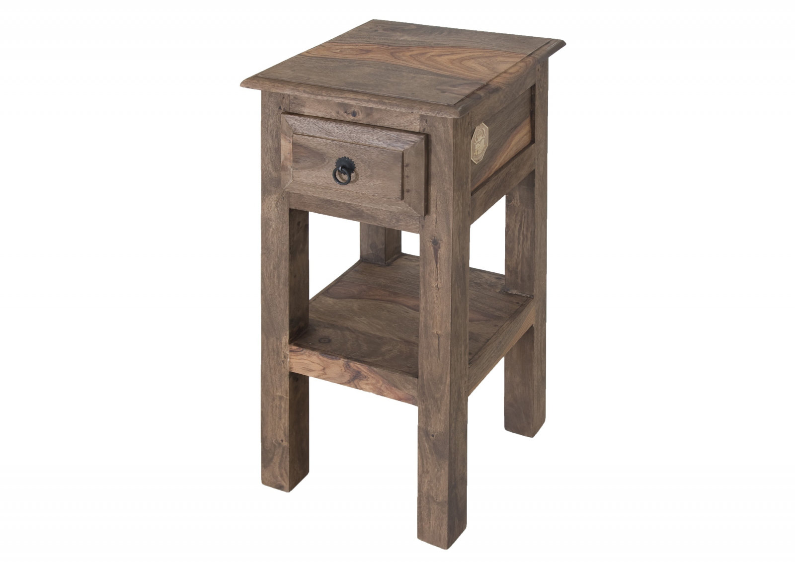 Massivmoebel24 Leeds Side Table with Storage & Reviews | Wayfair.ie
