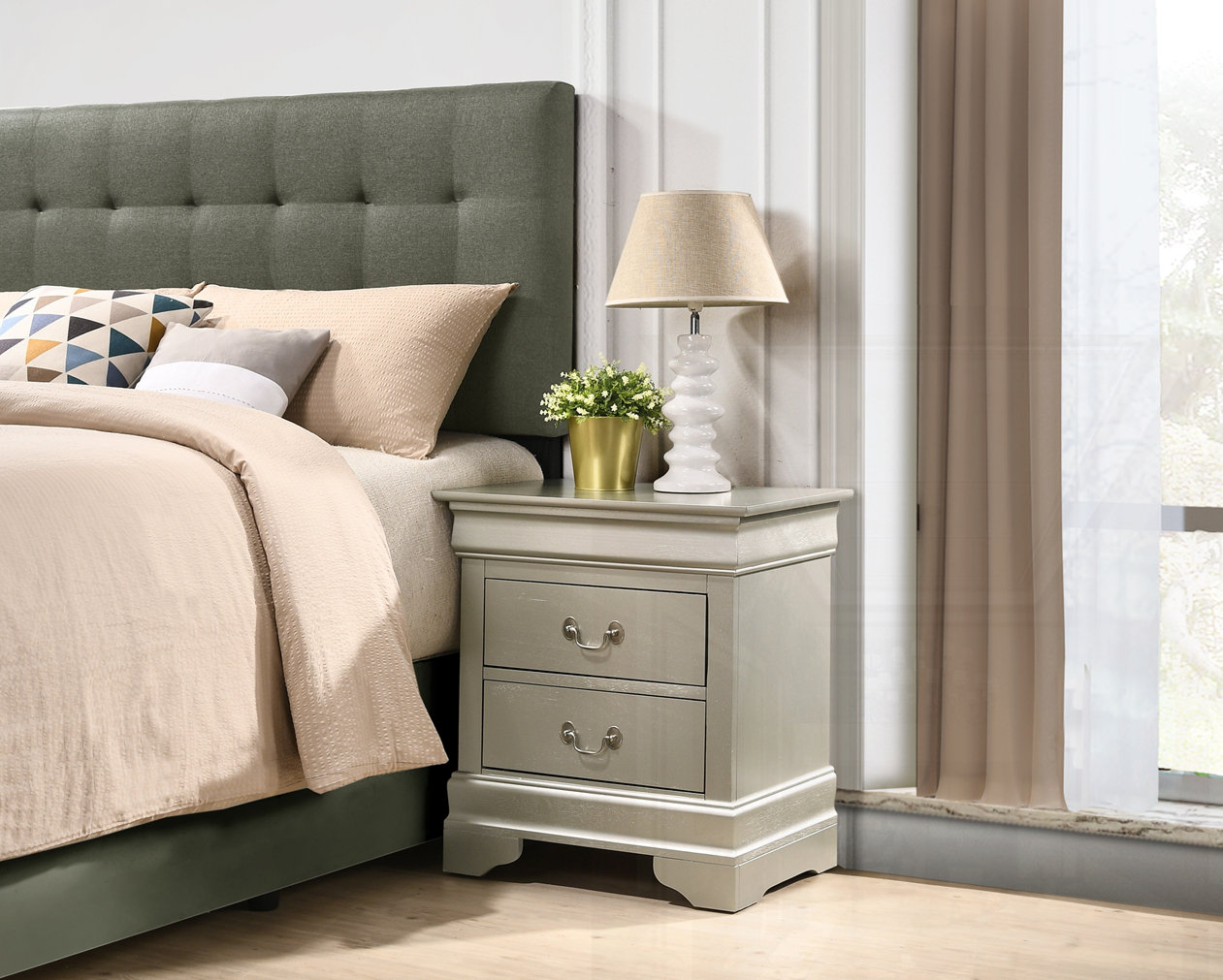 Red Barrel Studio Charming Traditional Nightstand - Wayfair Canada
