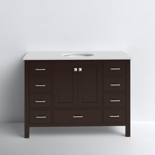 Brown Bathroom Vanities You'll Love | Wayfair