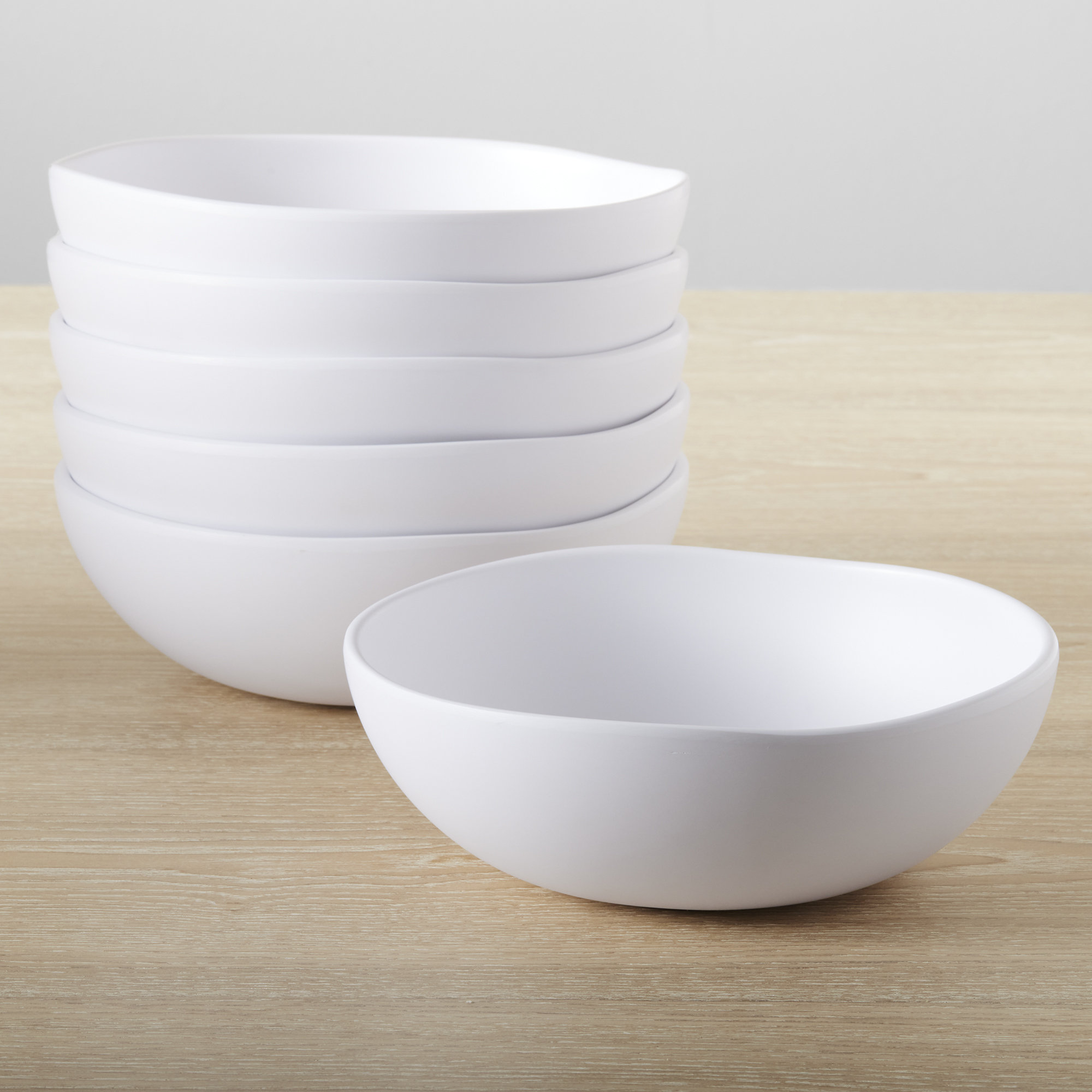 RE/FINE™ Laya Matte Coupe Melamine Salad Bowl & Reviews | Joss & Main