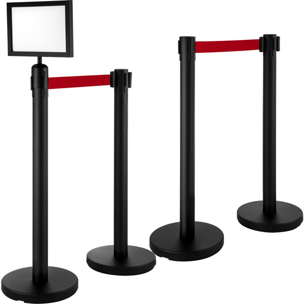 VEVOR 35'' H x 79'' W Stanchion System - Wayfair Canada