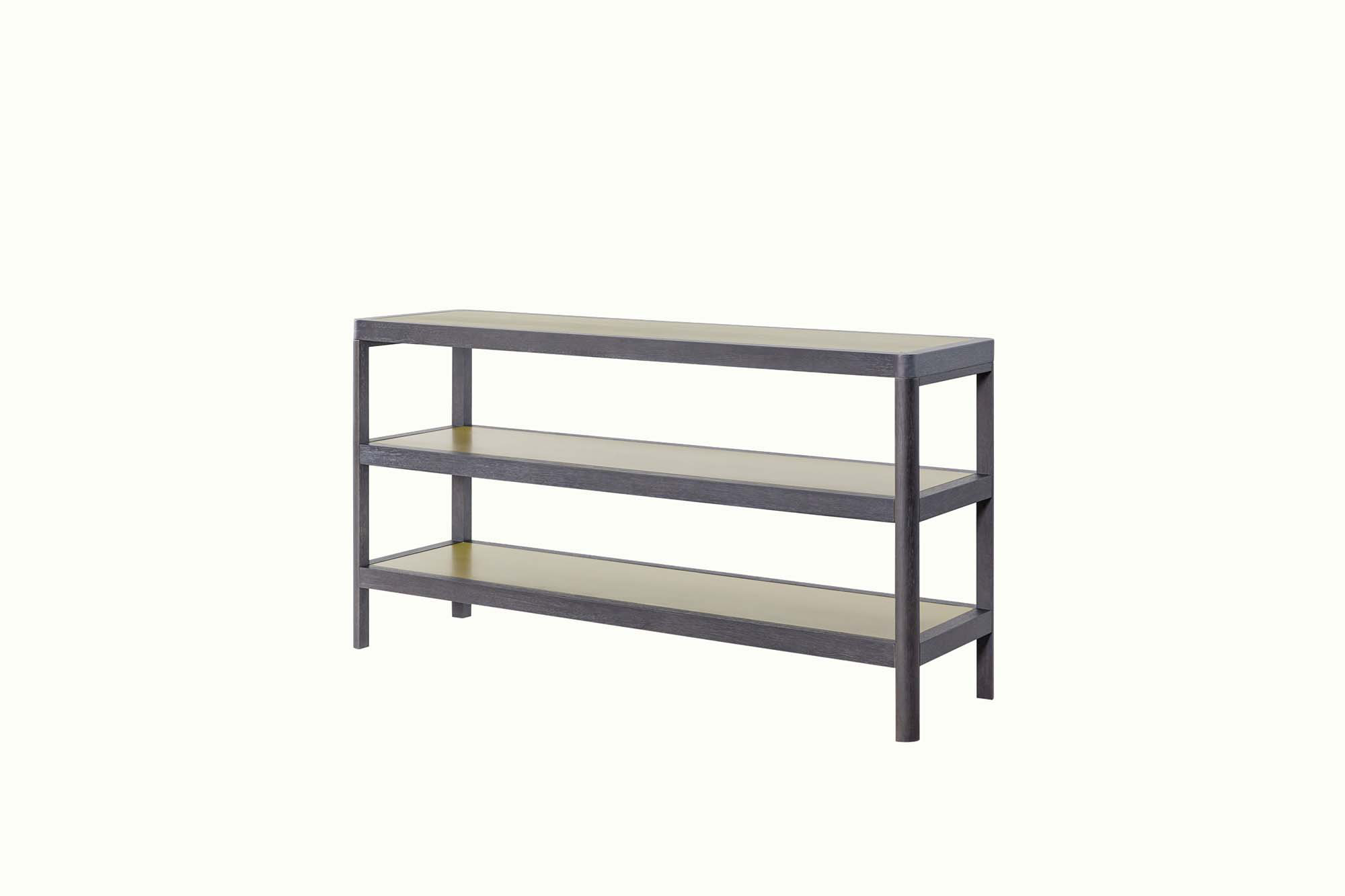 17 Stories Console Table W/ Metal Insets - Wayfair Canada