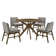 Wade Logan® Atiba 5 - Piece Dining Set & Reviews | Wayfair