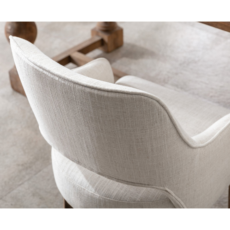 Red Barrel Studio® Haziqah Solid Back Arm Chair & Reviews | Wayfair