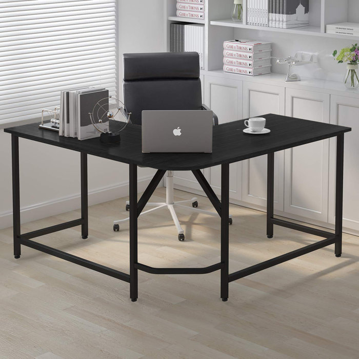 Inbox Zero Eniana L-Shaped Computer Desk Office Set & Reviews | Wayfair