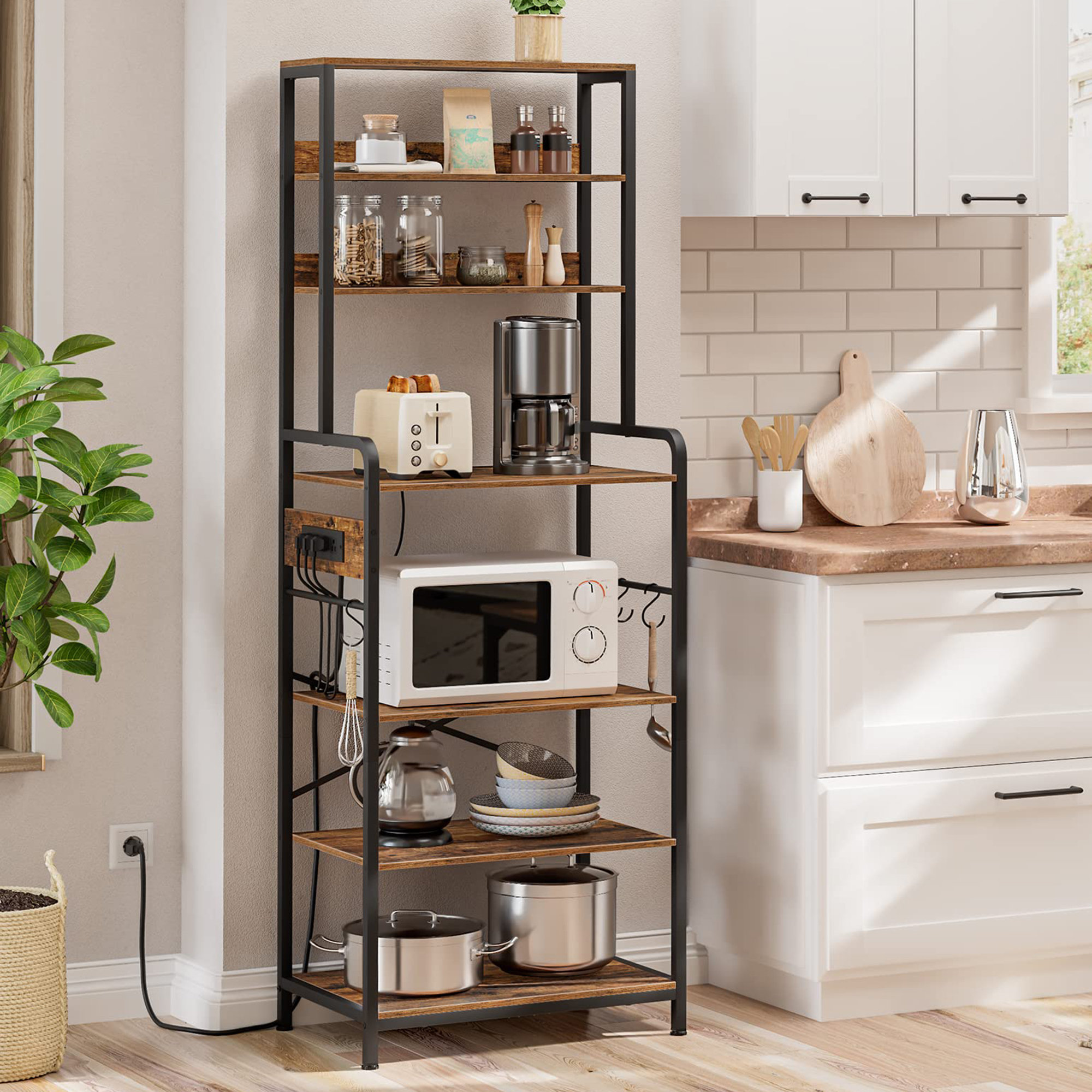 17 Stories Alnitak 23.6 Baker's Rack | Wayfair