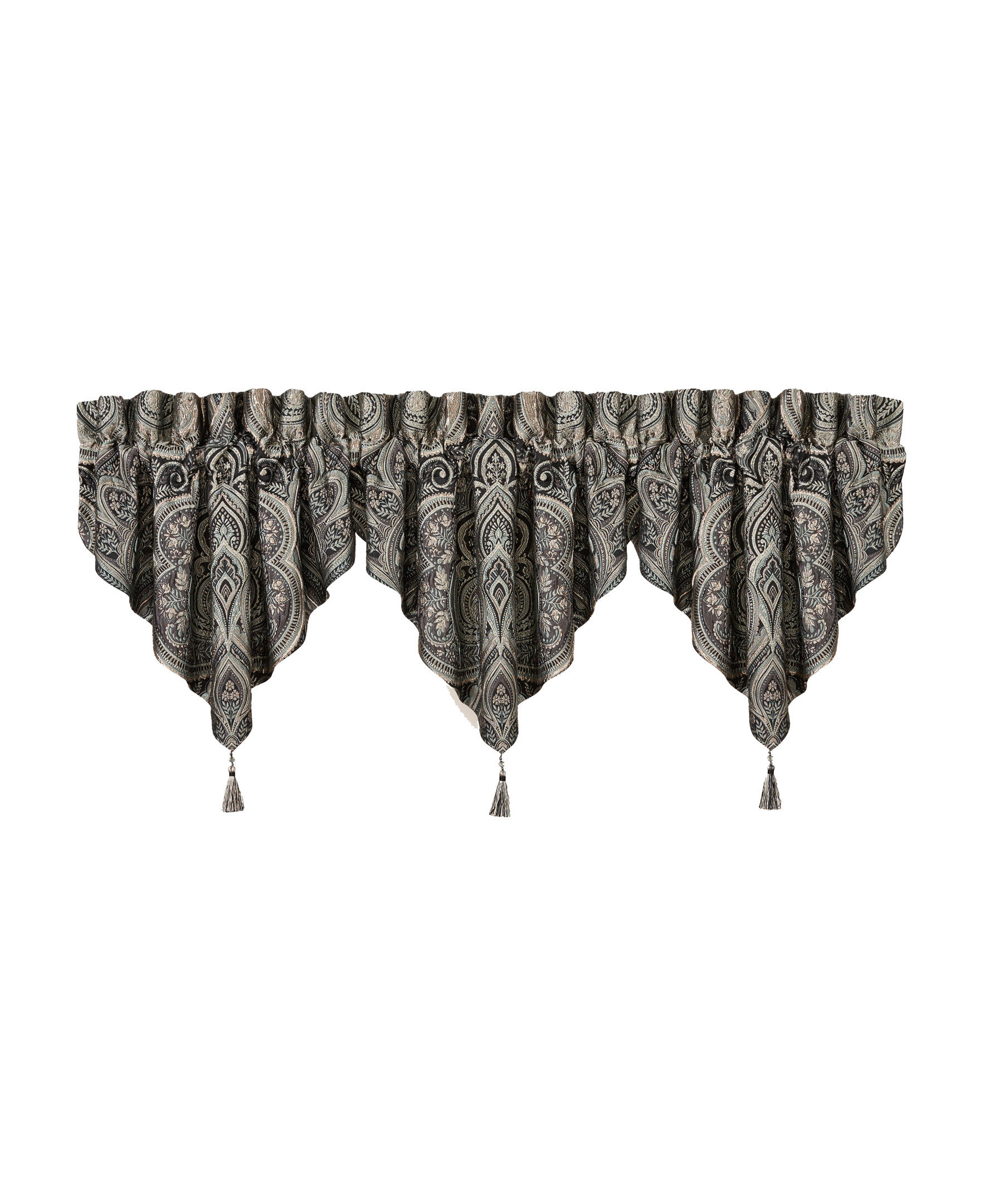 Five Queens Court Viccorino Window Ascot Valance | Wayfair