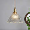 House of Hampton® Flower Glass Shade Pendant Light | Wayfair