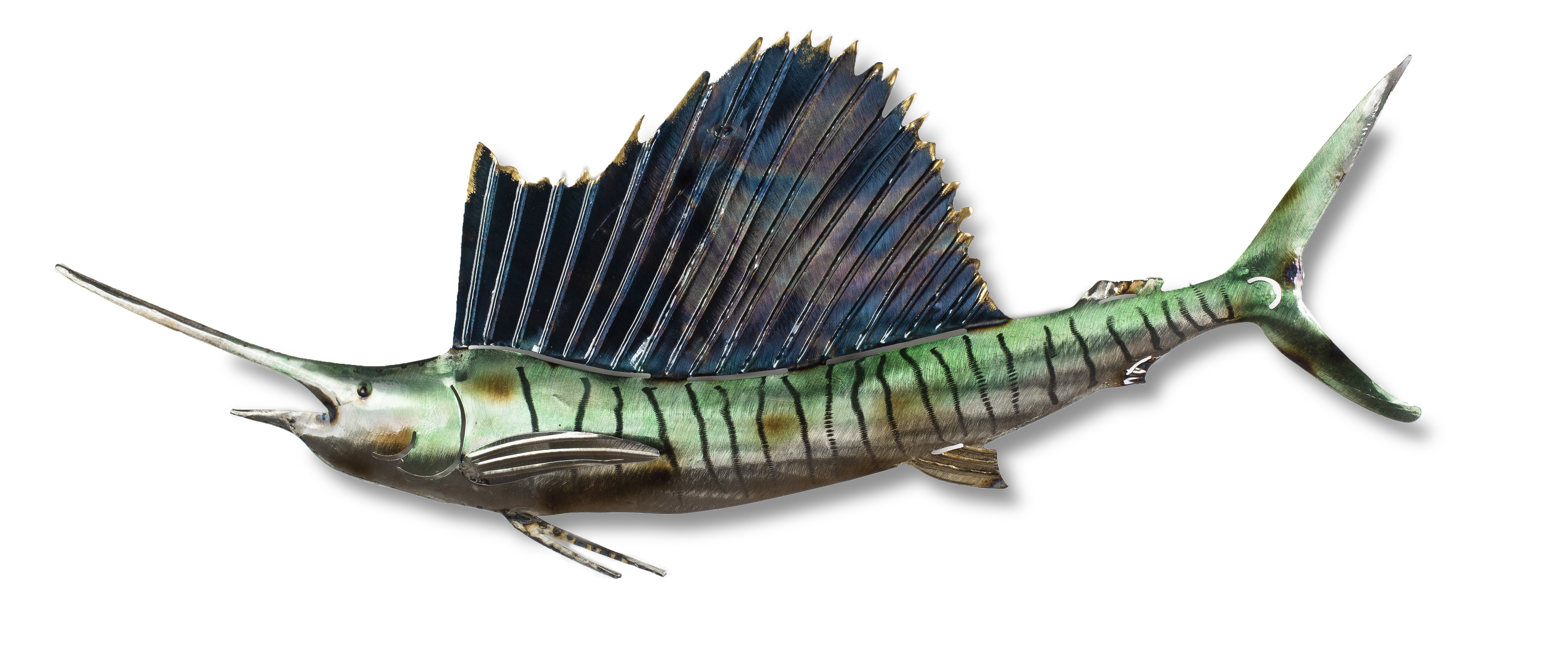 Highland Dunes Swordfish Metal Wall Décor & Reviews | Wayfair