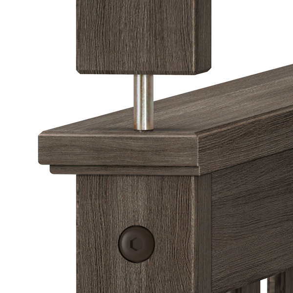 Harriet Bee Evyan Twin XL Over Queen Solid Wood Bunk Bed by Harriet Bee ...