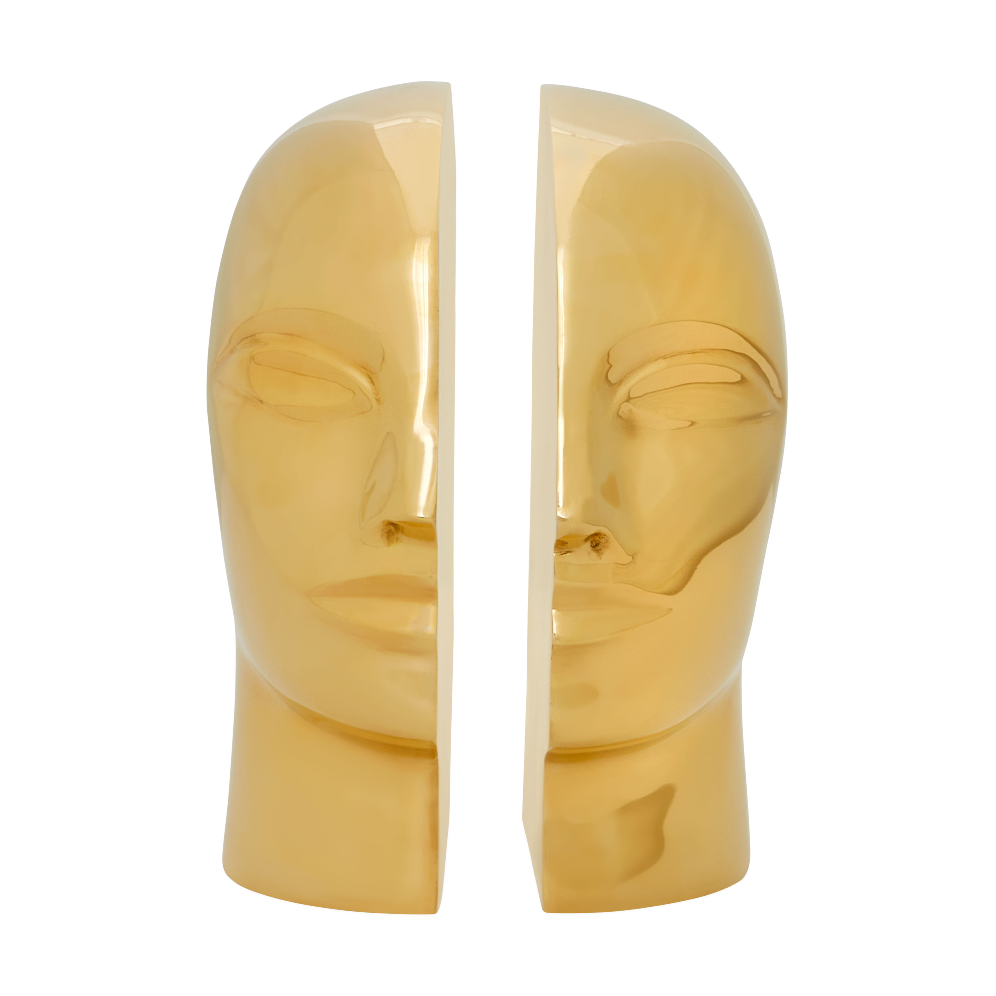 Jonathan Adler Atlas Metal Bookends | Perigold
