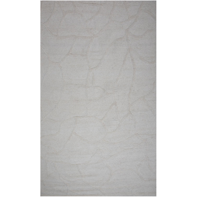 Latitude Run® 100% Wool Hand Tufted Area Rug | Wayfair