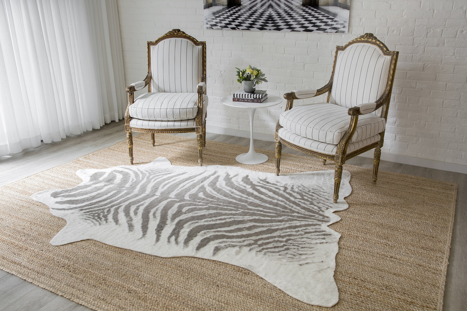 Erin Gates by Momeni Acadia Zebra Gray Area Rug & Reviews | Wayfair