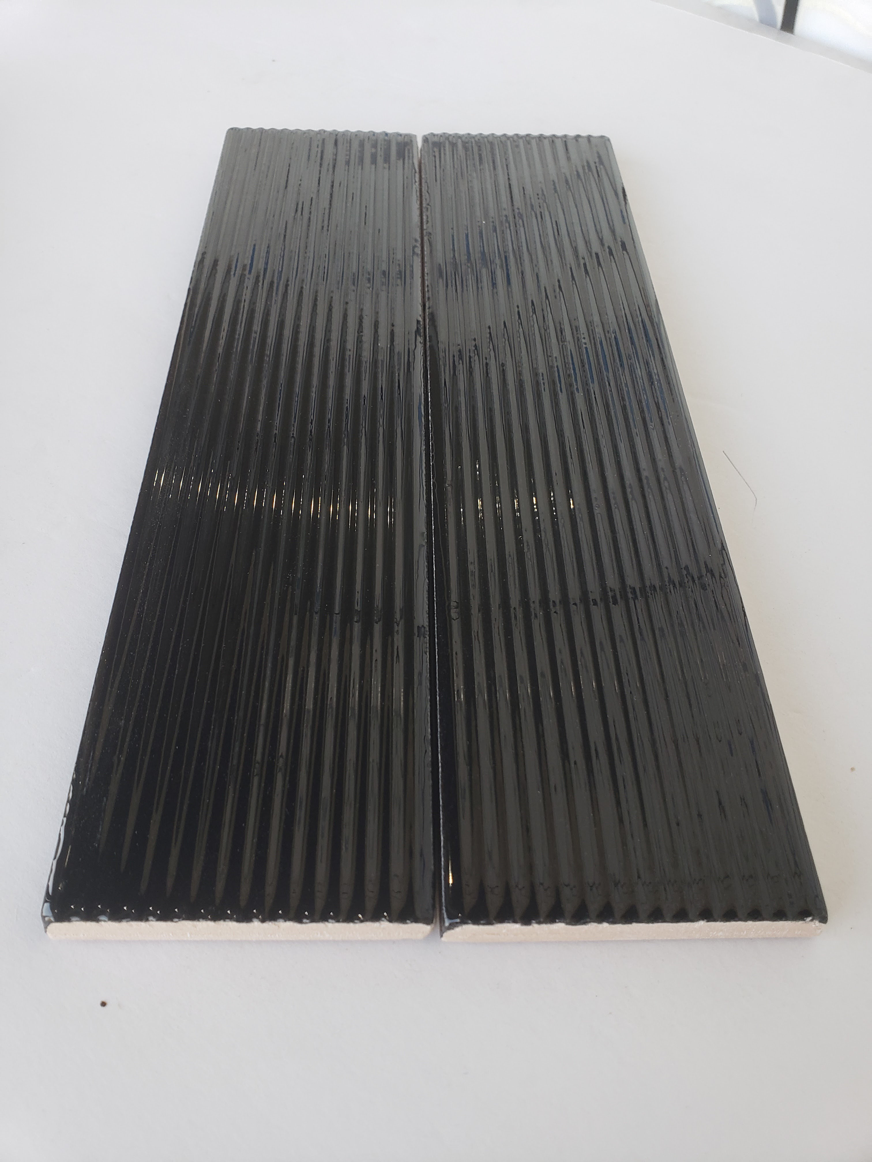 Medici & Co. Moderna 2.5" x 10.5" Ceramic Subway Tile with Corduroy ...