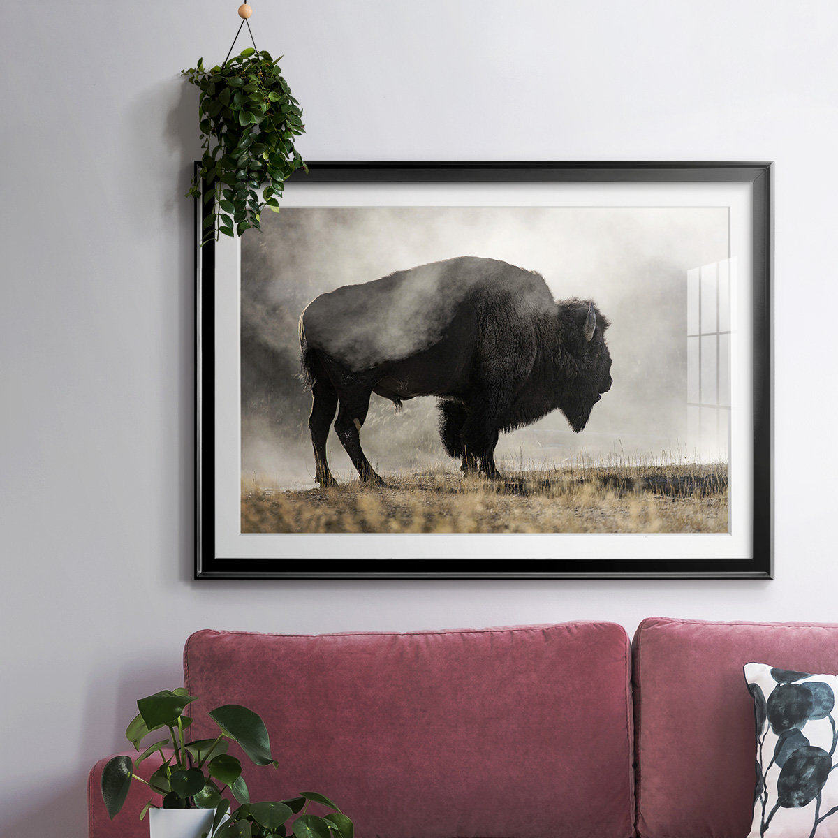 Union Rustic Geyser Basin Framed On Paper Print | Wayfair