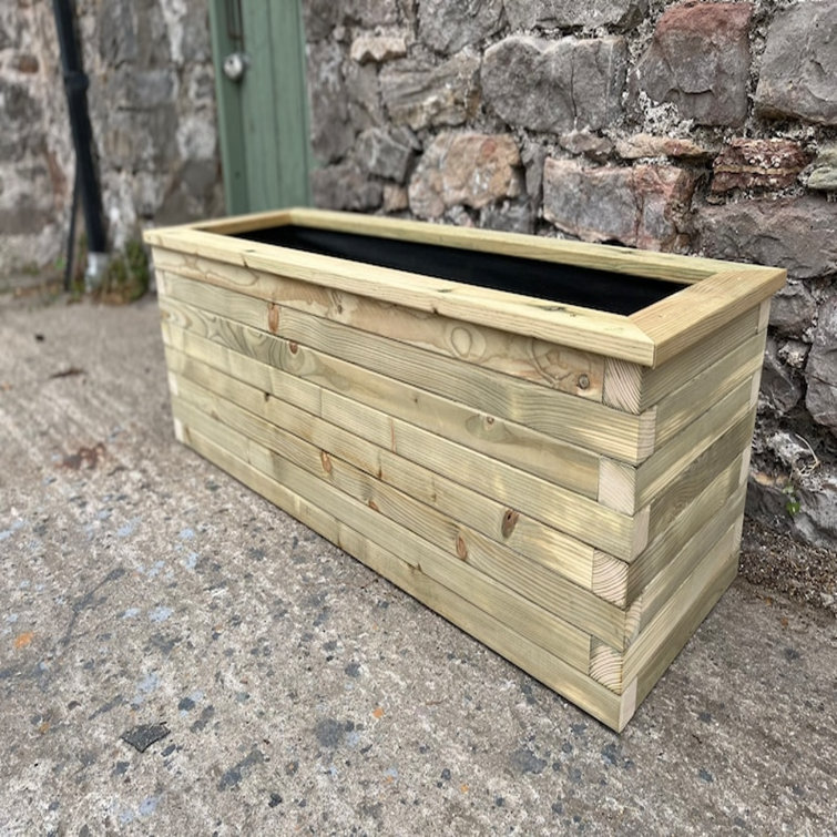 Union Rustic Garden Planter Box Trough Pot | Wayfair.co.uk