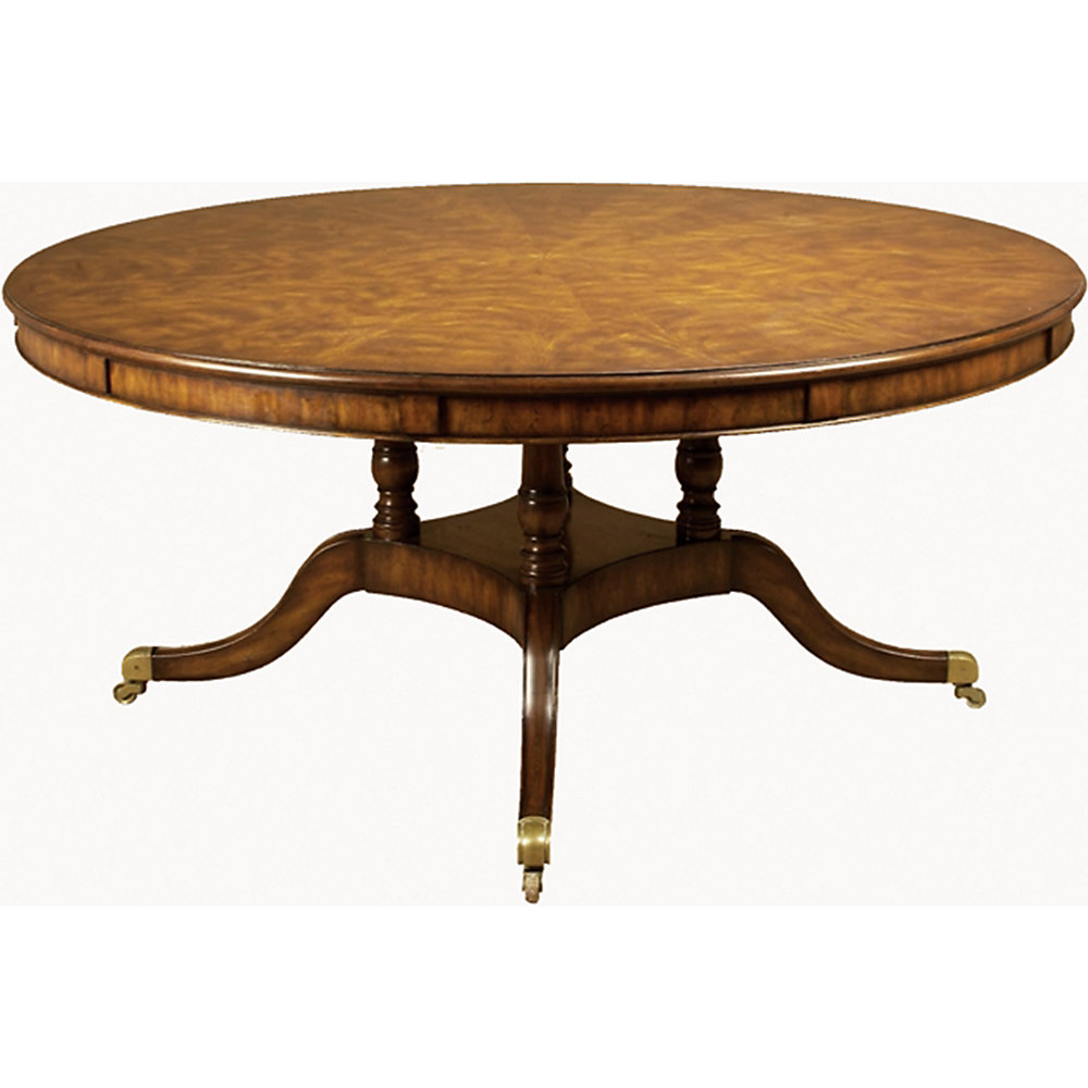 Maitland-Smith Roundabout Aged Regency Extendable Dining Table | Wayfair