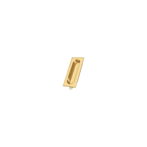 Deltana FP222CR003 Flush Pull, Rectangle, 3-1/8" x 1-3/8" x 1/2" in PVD ...